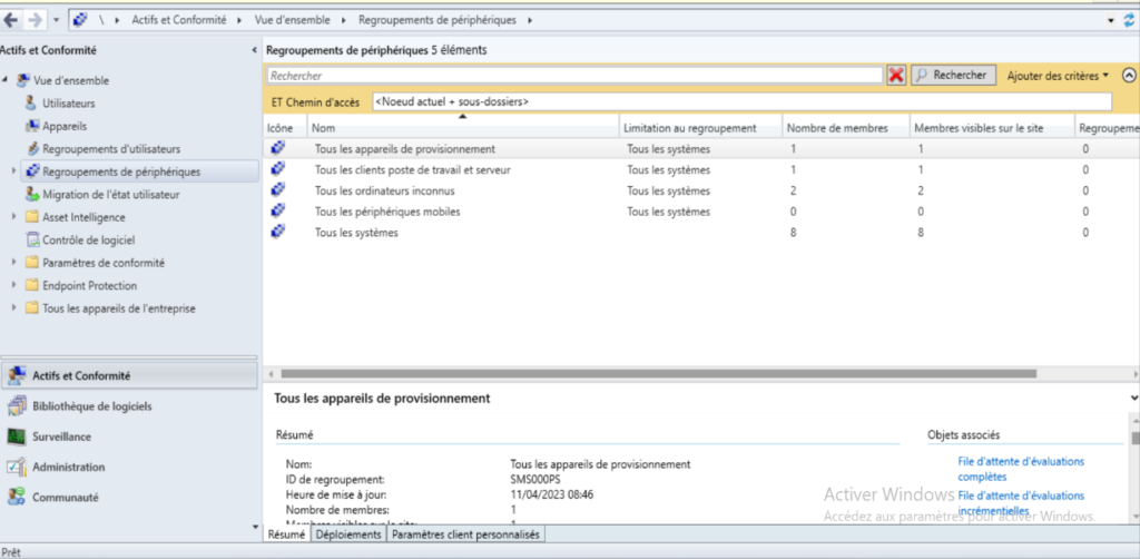 Création de Regroupement via la console MECM et PowerShell - Easy ...